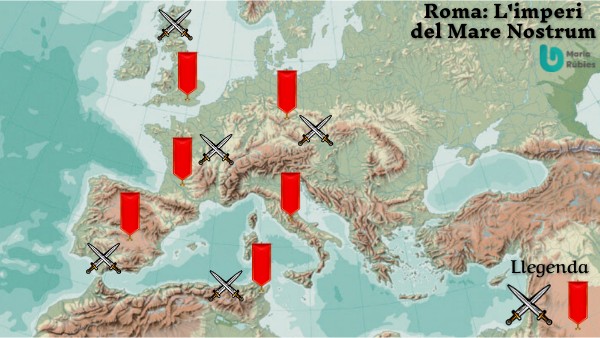 Mapa Interactiu Imperi Romà | Genially