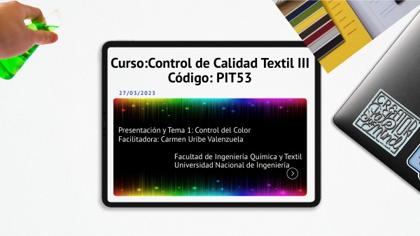 PRESENTACIÓN COLOR EN TEXTILES | Genially