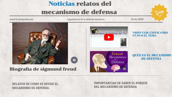 mecanismo de defensa | Genially