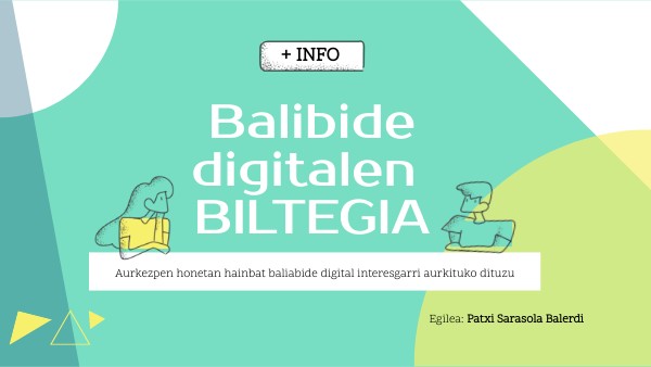 Baliabide digitalen biltegia | Genially