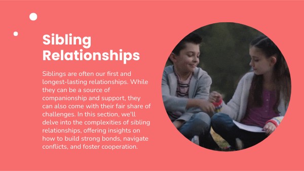 Sibling Realationship