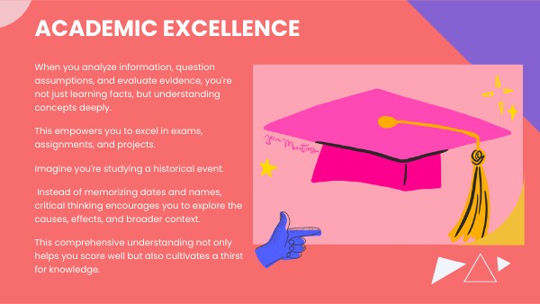 Academic Excellence through Critical Thinking | Genially