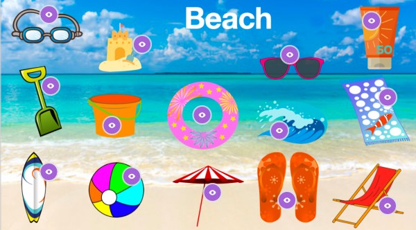 Beach- Vocabulary