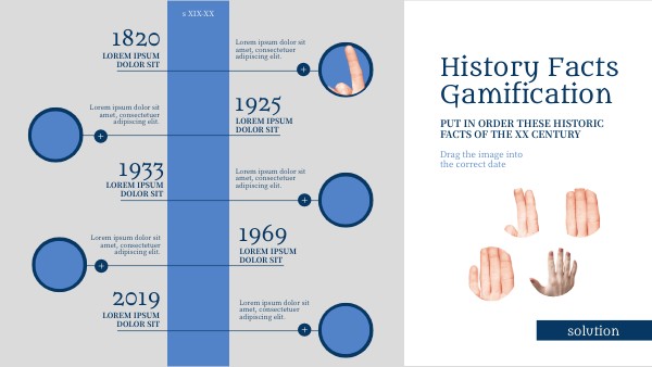 HISTORIC FACTS GAME | Genially