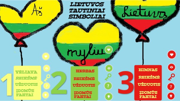 Lietuvos tautiniai simboliai ir nacionalinės šventės.