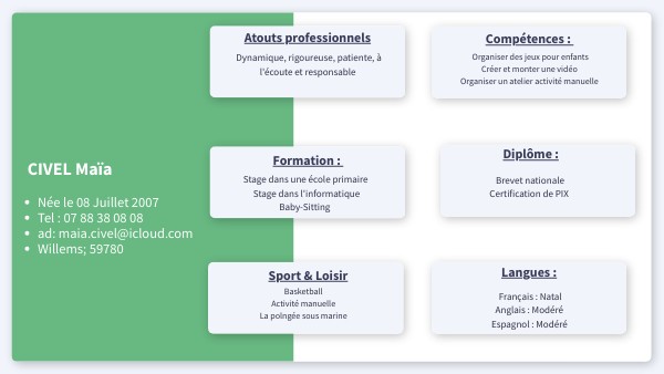 BASIC ONE PAGER | Genially