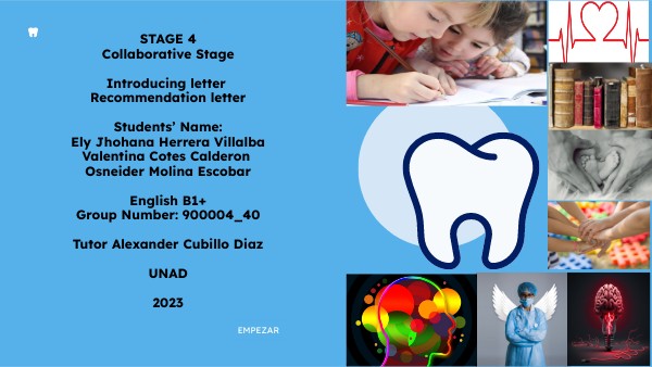 Task 2: Applying for a job, stage 4 | Genially