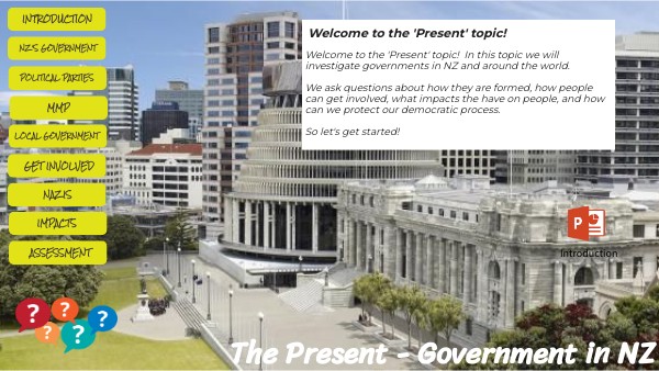 The Present - Government | Genially