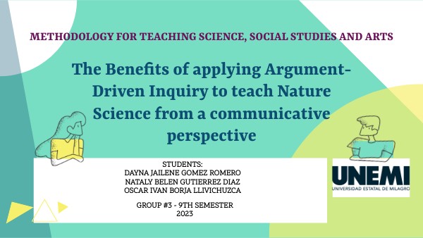 ARGUMENT-DRIVEN INQUIRY