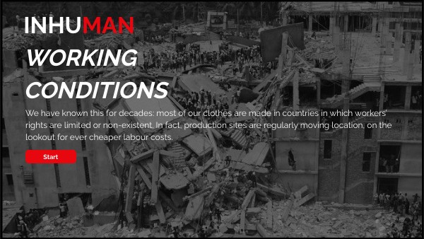 Inhuman working conditions | Genially