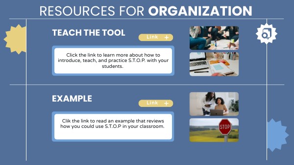 Resources for Organization | Genially