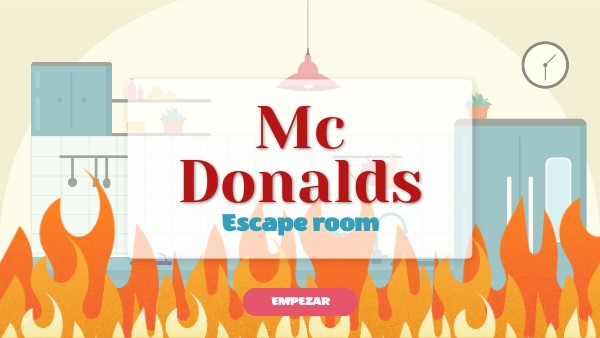 ESCAPE MCDONALDS | Genially