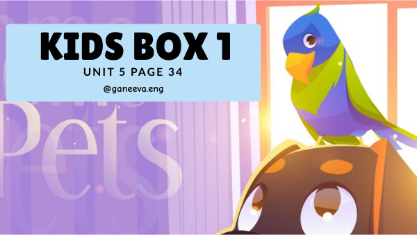 KB1 Unit 5 page 34 | Genially