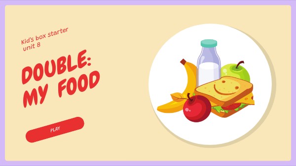 DOUBLE my food GAME | Genially