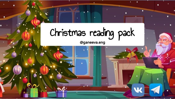 Christmas reading pack | Genially