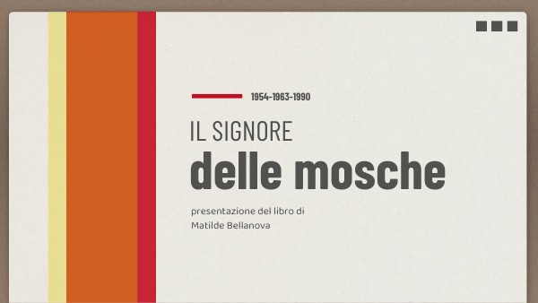 presentazione terzo libro | Genially