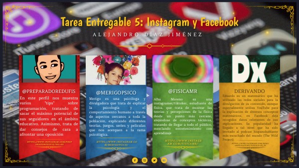 Tarea Entregable 5: Instagram y Facebook | Genially