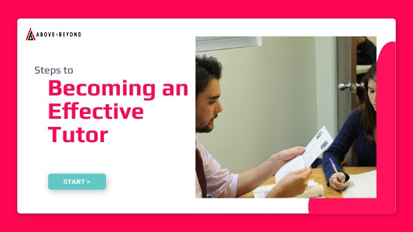 5 Steps to Becoming an Effective Tutor