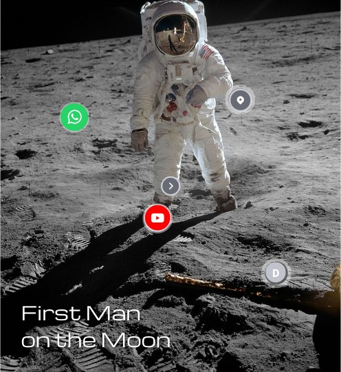 First Man on the Moon | Genially