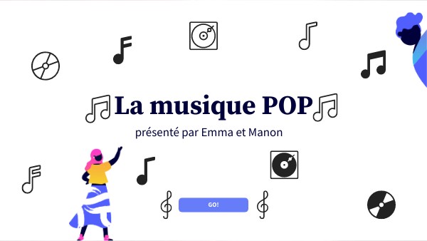 Exposé musique POP | Genially