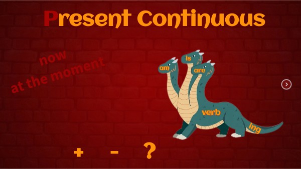 Present Continuous | Genially