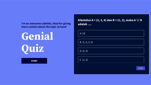 LATIHAN SOAL HIMPUAN MATEMATIKA | Genially