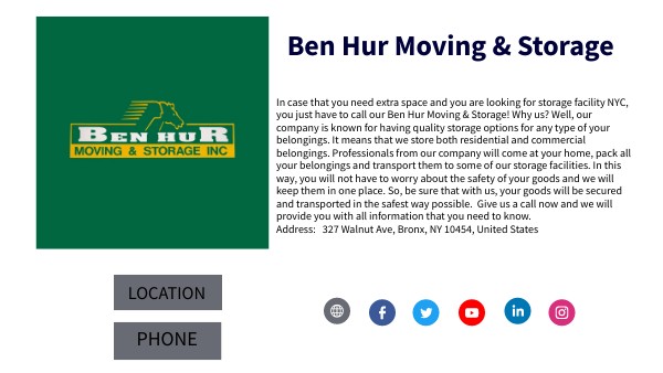 Ben Hur Moving & Storage