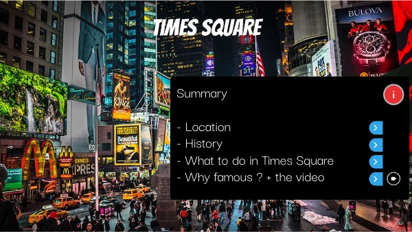 Times Square E & L | Genially