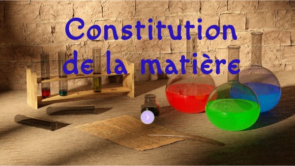 Constitution de la matière | Genially