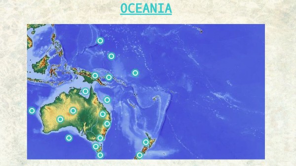 OCEANIA MAP | Genially