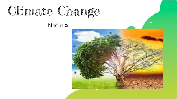 Climate change | Genially