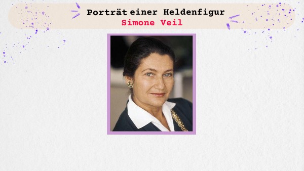 Allemand Simone Veil | Genially