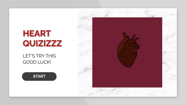HEART QUIZ | Genially