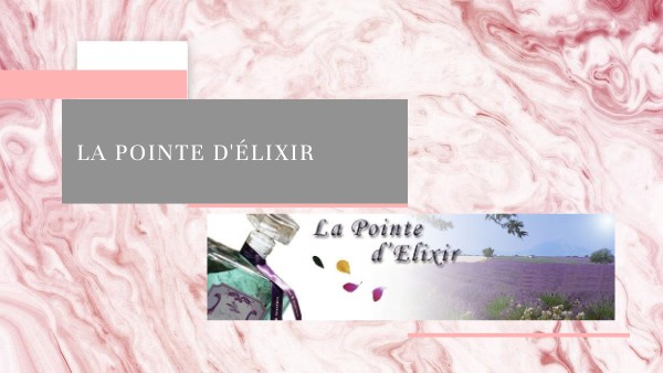 LA POINTE D'ELIXIR | Genially