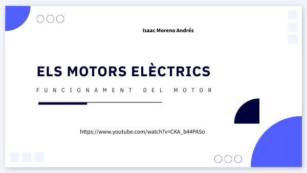 ELS MOTORS ELÈCTRICS