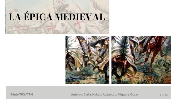 ÉPICA MEDIEVAL