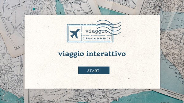 viaggio interattivo | Genially