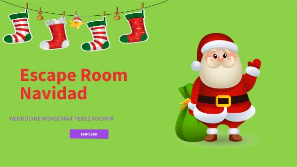 ESCAPE ROOM NAVIDAD | Genially