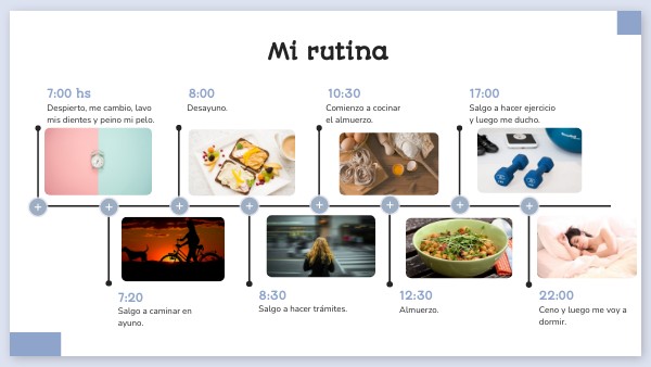 Mi rutina