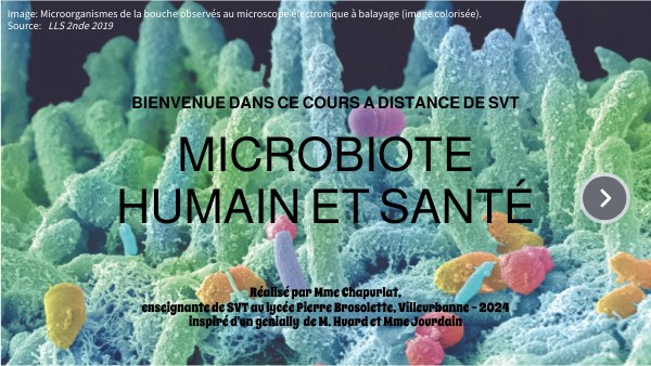 Microbiote humain - cours de 2nde | Genially