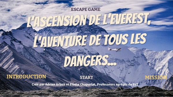 L'Ascension de l'Everest | Genially