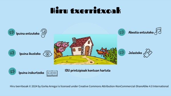 Hiru txerrikumeak Gorka Arregui