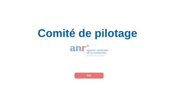 P08 - Comité de Pilotage | Genially