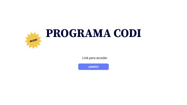 P. CODI LINK PROGRAMA HRL | Genially