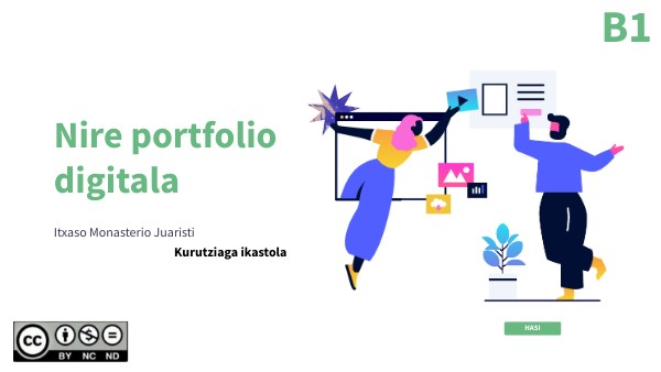 B1-portfolio digitala | Genially