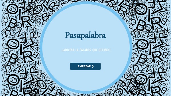 PRACTICUM II PASAPALABRA | Genially