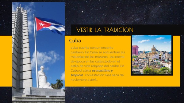 cuba PRESENTATION