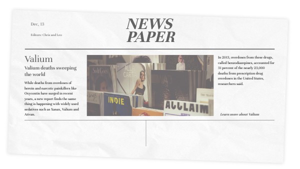 NEWSPAPER PRESENTATION | Genially