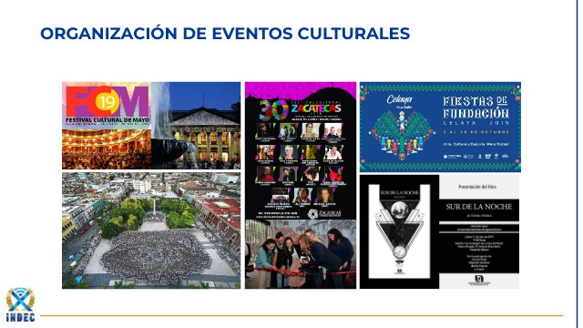 ORGANIZACIÓN DE EVENTOS CULTURALES SPRP