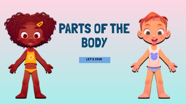 Parts of the body Vocabulary | Genially